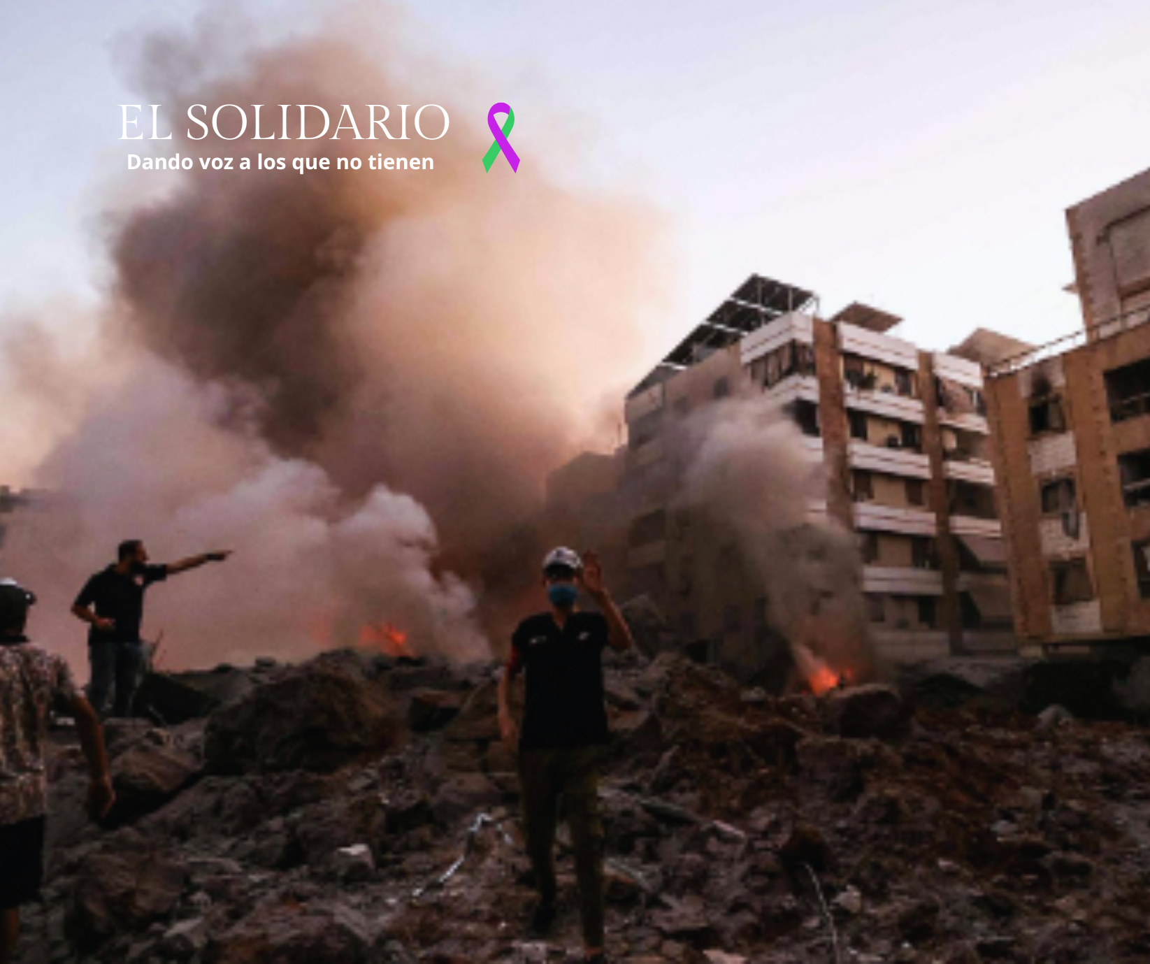 Israel no quiere detener la masacre y bombardeos en Beirut